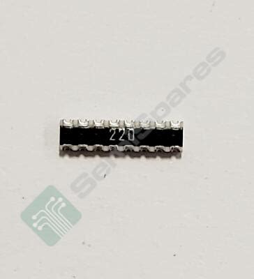 3800 Pcs Cts 742c163220jtr Res Array 8 Res 22 Ohm 2506 Long Side Ebay