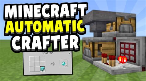 New Auto Crafters Added In Minecraft Bedrock 1 21 Beta Youtube