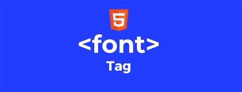 HTML Font Tag Techno Brainz
