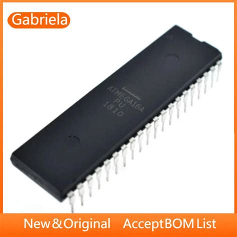 Mcu Chips Originais Novo A Pcs Atmega A Pu Atmega Apu Atmega A Pu Atmega Apu Dip