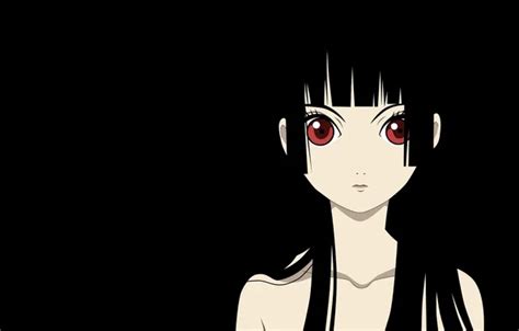 Wallpaper The Dark Background Hell Girl Enma Ai Hell Girl Jigoku