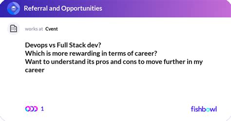 Devops Vs Full Stack Dev Which Is More Rewarding Fishbowl