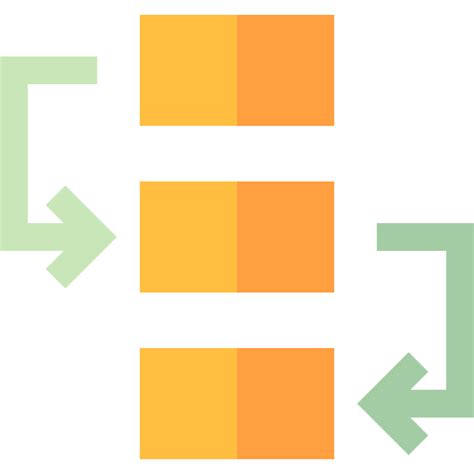 Workflow Basic Straight Flat Icon