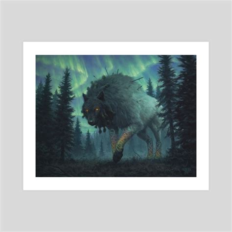 Sarulf Realm Eater An Art Print By Chris Rahn Inprnt