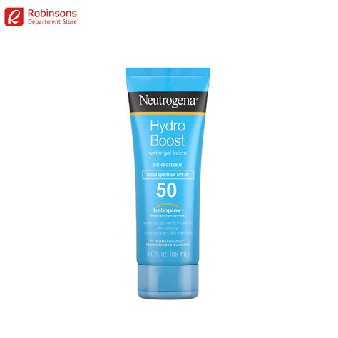 Neutrogena Hydroboost Spf 50 Sunscreen Shopee Philippines