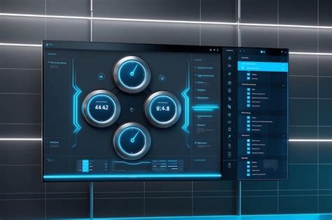 Minimalist Admin Dashboard Design Premium Ai Generated Image