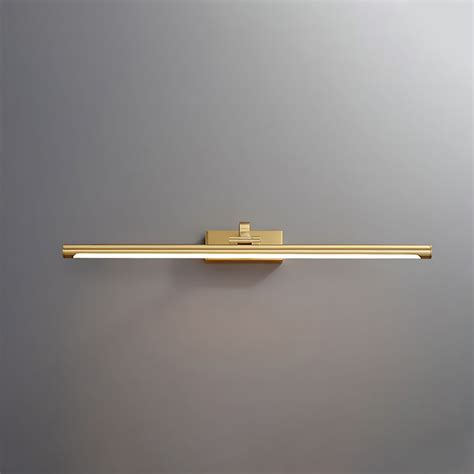 Walnut Color Linear Led Wall Light Vakkerlight