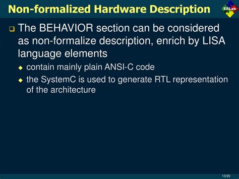 Ppt Rtl Processor Synthesis For Architecture Exploration And