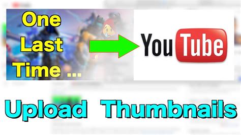 how to upload custom thumbnails on youtube computer livestream