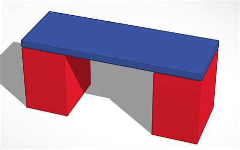 3d Design Gaming Desk Tinkercad