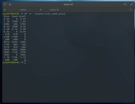 如何使用命令行檢查 Linux 上的磁碟空間 Linuxstory 如何使用命令行檢查 Linux 上的磁碟空間 Linuxstory