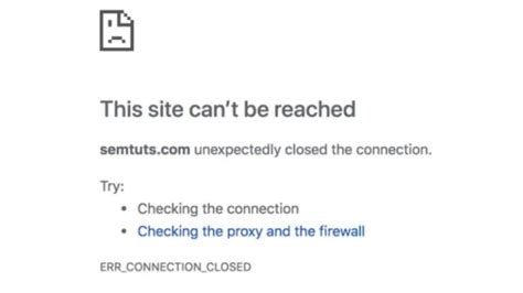 Errconnectionclosed Và Errconnectionrefused Cách Sửa Lỗi