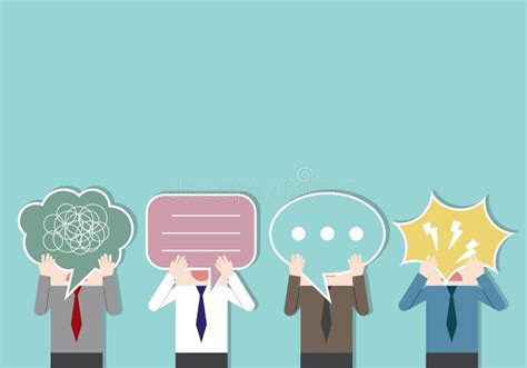 Executive And Businessman Thinking Solution Is Wrong Stock Illustration Illustration Of