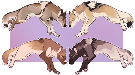 Closed Flatsale Wolf Batch By Silverpocky On Deviantart