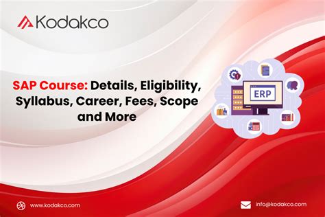 Sap Course Details Eligibility Syllabus Career Fees Scope And More