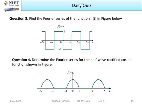 Network Analysis And Synthesis Fourier Series Pptx