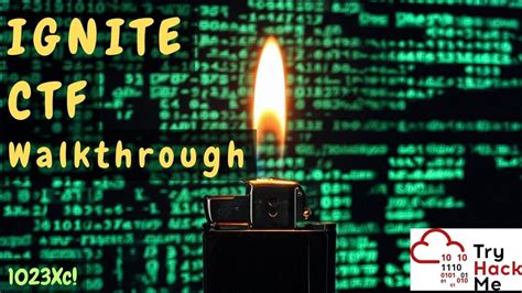 Ignite Ctf Tryhackme Walkthrough Youtube