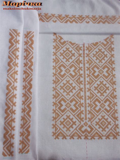 вишивання блог Марічка вишивка ручна вишита сорочка вишитий рушник Вышивка крестом Узоры