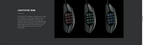 Logitech G600 Mmo Gaming Mouse Rgb Backlit 20 Programmable Buttons Techbuyz Technology