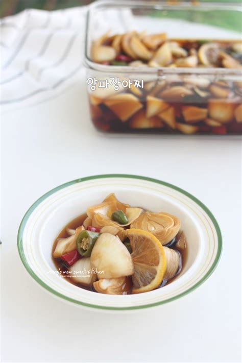 햇양파장아찌 만들기 간장 소스 비율 양파장아찌 담그는법 양파간장절임 네이버 블로그