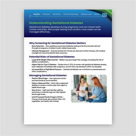 Understanding Gestational Diabetes Ads Healthcare Provider Hub