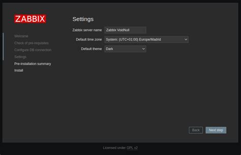 instalación de zabbix 7 x en debian 12