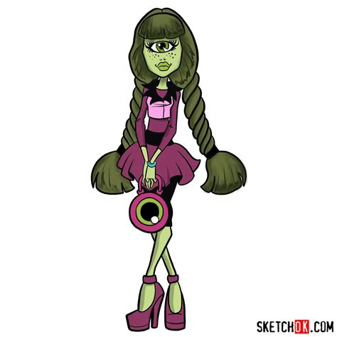 How To Draw Iris Clops Sketchok Easy Drawing Guides