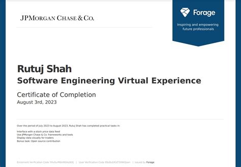 rutuj shah on linkedin softwareengineering forage virtualexperience