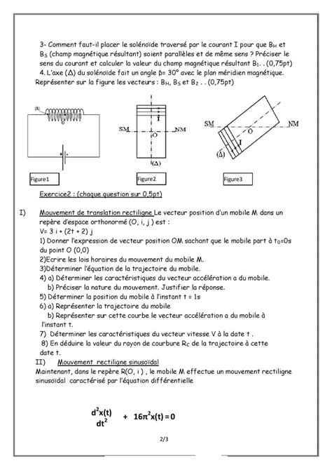 3 ème Sc Informatique Algorithme Et Programmation Devoirs De Synthèse Algorithme Et