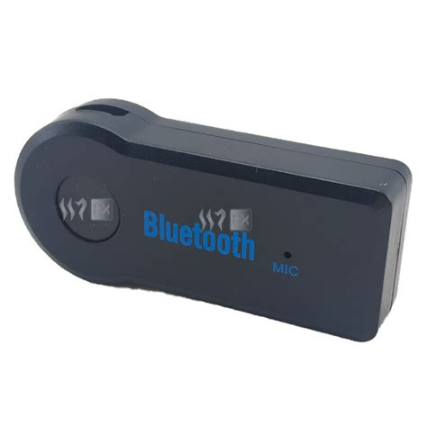Receptor de audio bluetooth a auxiliar recargable con control de música y llamadas 117 MX