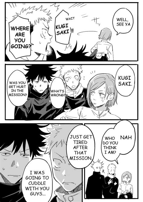 Jjk Fan Art Itadori X Fushiguro X Nobara Akapostart On Tumblr