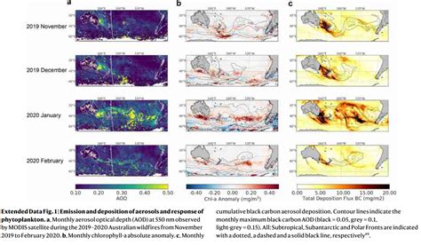 澳洲大火之后海中浮游植物爆发增长：铁气溶胶施肥 手机新浪网