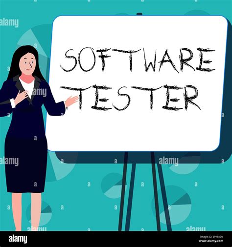Text Caption Presenting Software Tester Business Showcase Implemented To Protect Software