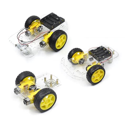 2wd Smart Robot Car Chassis Tracing Remote Control Two Wheel Drive
