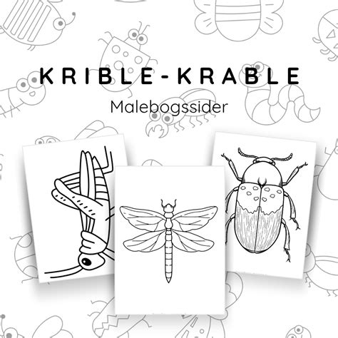Krible Krable Materialer Farverigedage