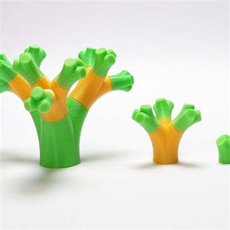 3d Printable Fractal Trees By Clockspring