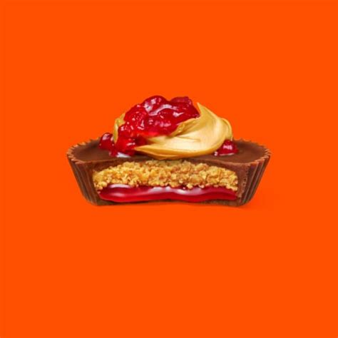 REESE'S PB&J Strawberry Milk Chocolate Snack Size Peanut Butter Cups Candy Packs, .55 oz - Fred ...