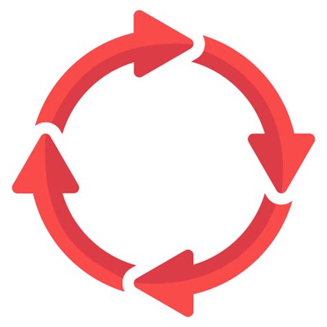 Loop Arrow Generic Color Fill Icon