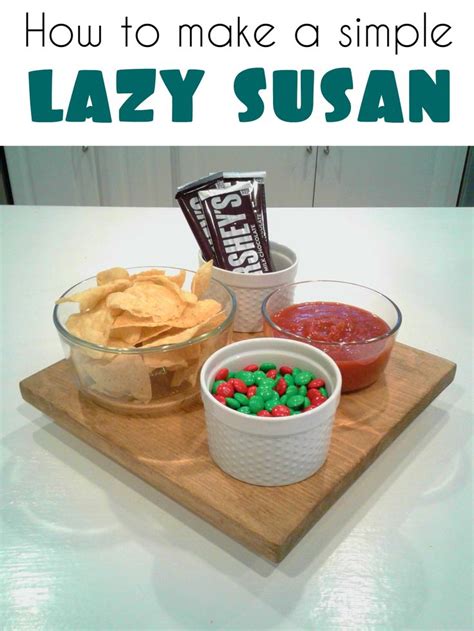 How To Make A Simple Lazy Susan Turn Table Diy Lazy Susan Diy Lazy Susan Turntable Lazy Susan