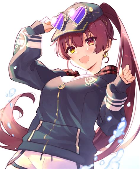 Safebooru 1girl D Anchor Symbol Arm Up Bangs Baseball Cap Blush