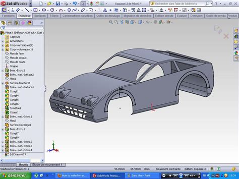 How To Make A Car With Some Simple Operations In Solidworks Grabcad Tutorials