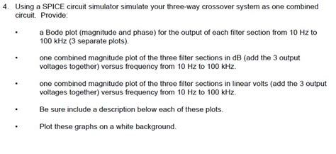 4 Using A Spice Circuit Simulator Simulate Your