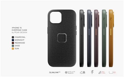 Peak Design Mobile Everyday Phone Case For Iphone 15 Pro