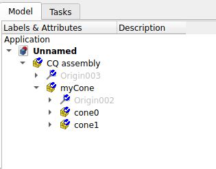 Assembly And Part Names Does Not Appear After Step File Import Issue CadQuery Cadquery