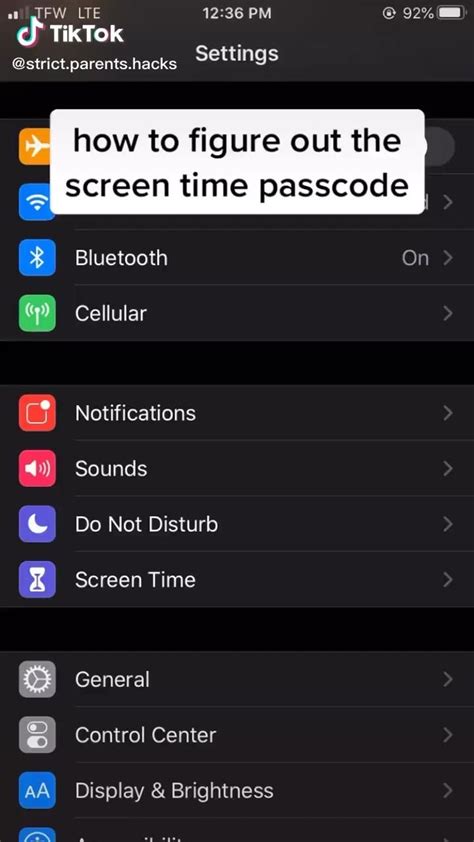 how to get your screen time password easily artofit