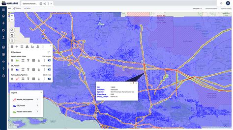 Mapping Engine Maplarge Gis And Spatial Maps