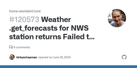 Weather Getforecasts For Nws Station Returns Failed To Call Service