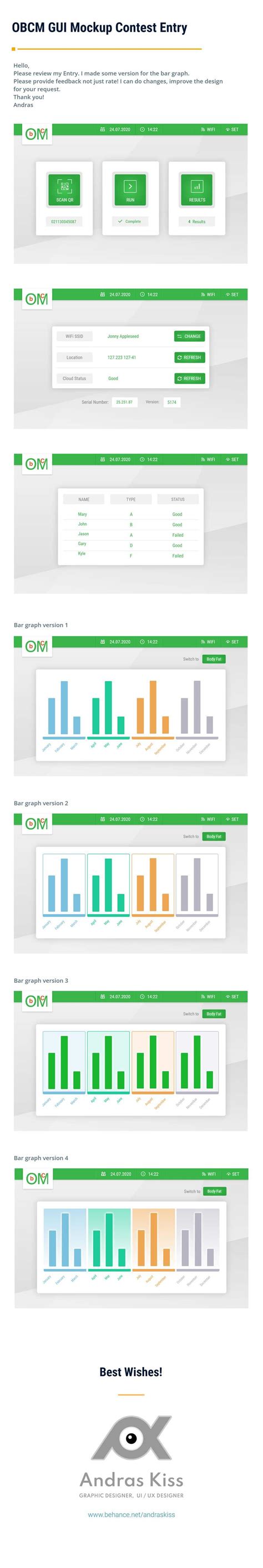 Entry 109 By Andrasks For Ui Artist Needed Industrial Gui Mockup