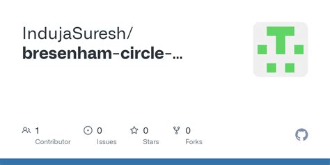Github Indujasureshbresenham Circle Drawing Algorithm