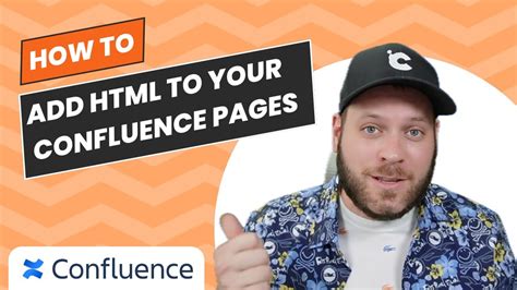 How To Add Custom Html To Confluence Pages Youtube